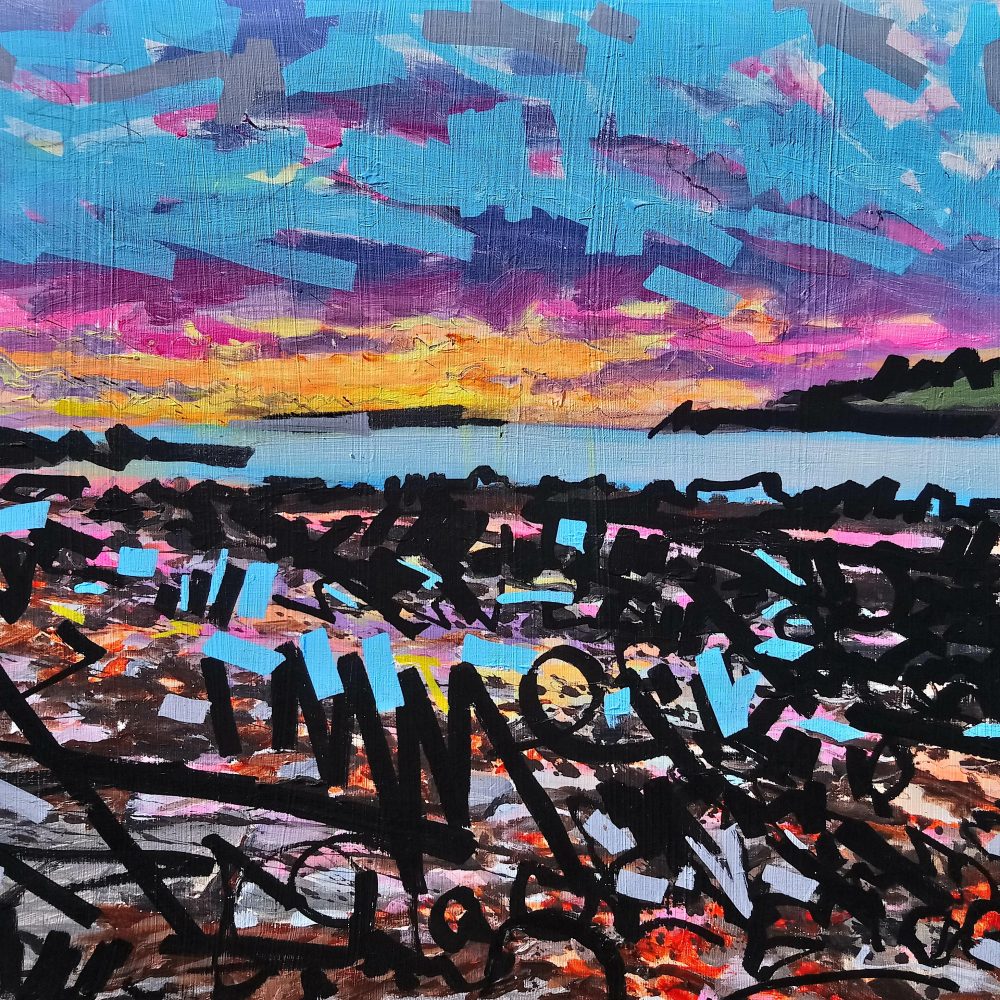 Selected Works : Plein-Air Landscape-Graffiti Painter Joe Webster